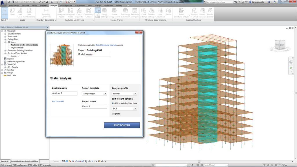 Structural Analysis for Revit