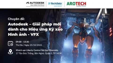 Chính thức mở đơn đăng ký workshop: “Autodesk – Giải pháp mới dành cho Hiệu ứng Kỹ xảo Hình ảnh ...