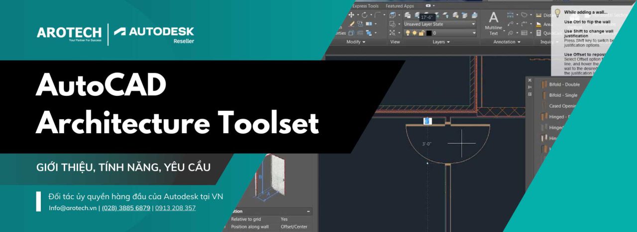 Giới thiệu AutoCAD Architecture Toolset: Bộ công cụ tối ưu cho thiết kế ...