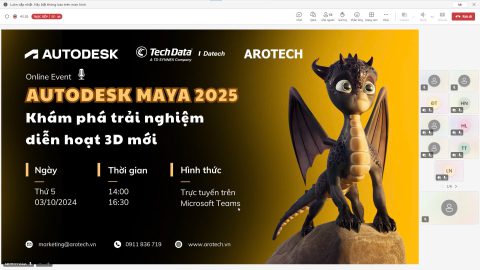 [WEBINAR RECAP] Autodesk Maya 2025: Khám phá trải nghiệm diễn hoạt 3D mới